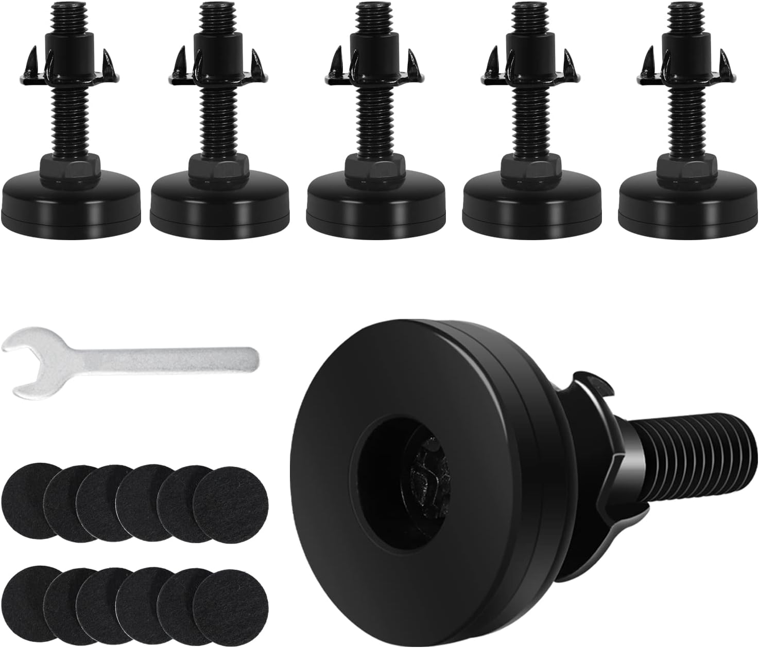 Amazon.com: GSSHBR Adjustable Feet Levelers, Heavy Duty Adjustable Legs ...