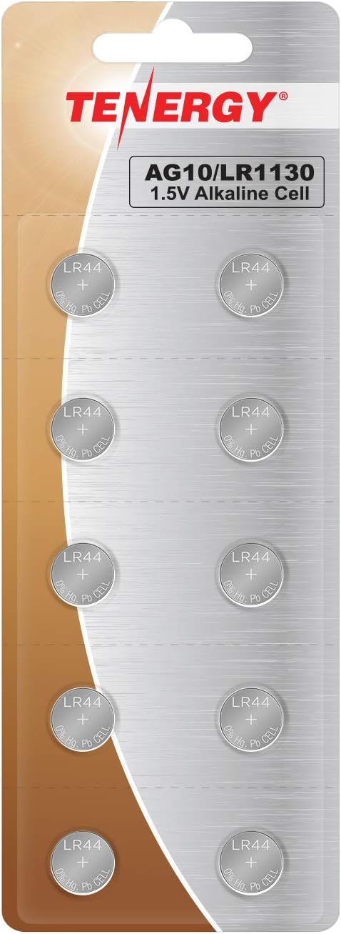 Amazon.com: Camelion AG5 Button Cell Batteries, Alkaline Button Battery ...