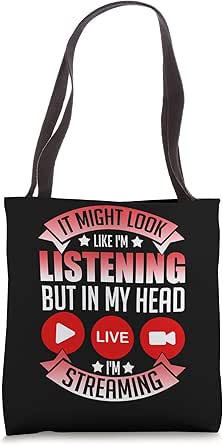 Amazon.com: Streaming Gaming Streamer Online Video Microphone Live Tote ...