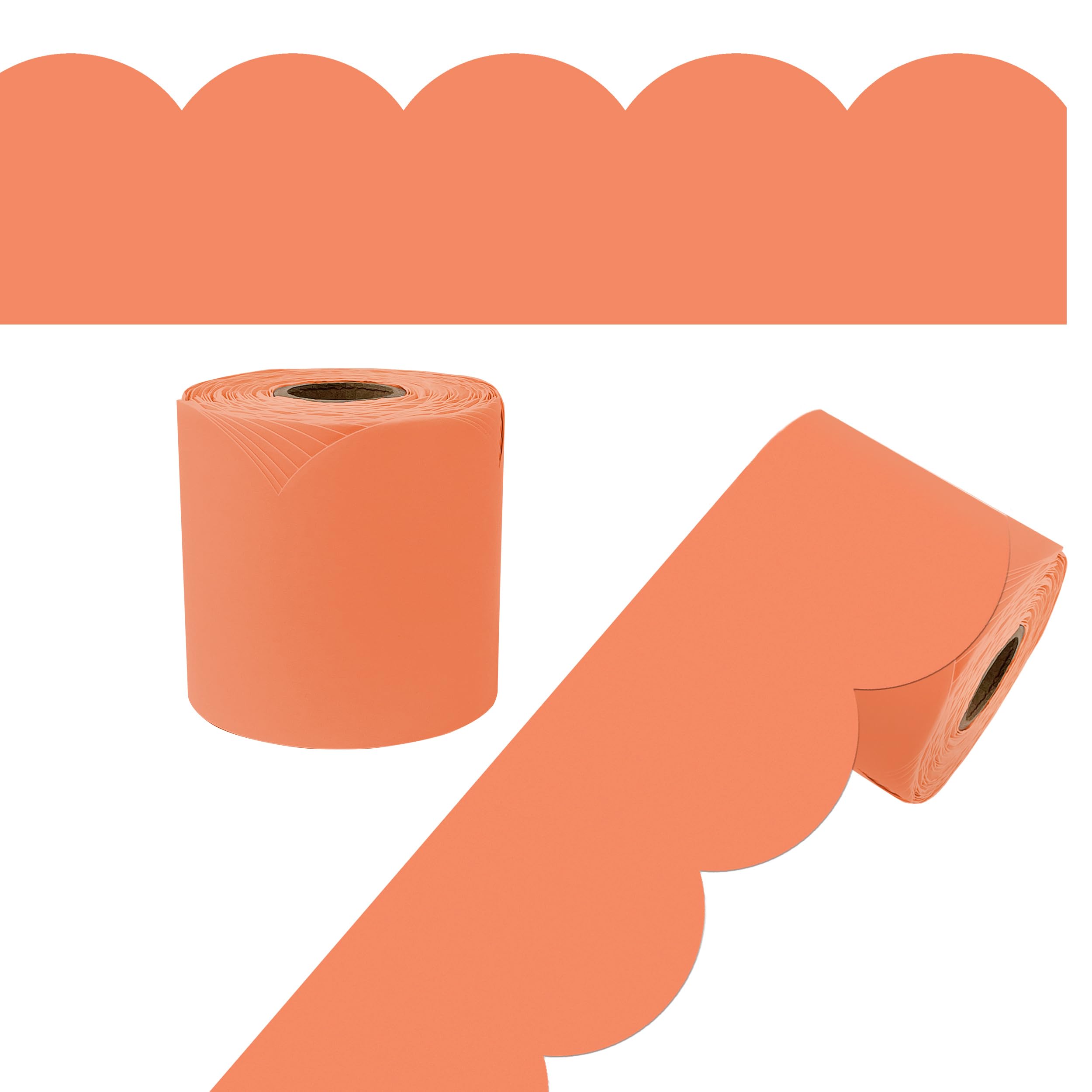 Snapklik.com : Carson Dellosa 65Ft Of Orange Bulletin Board Borders, 1 ...
