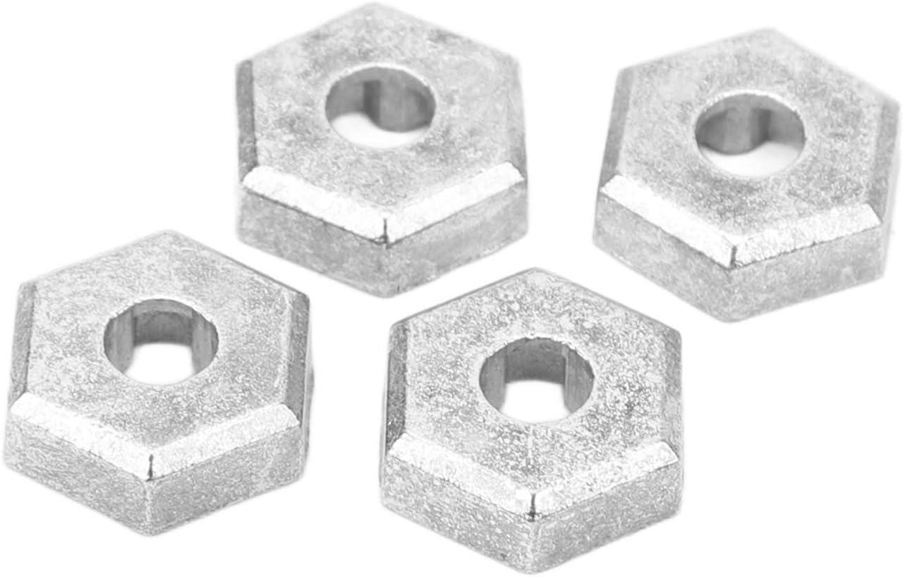 Amazon.com: 4Pcs RC Wheel Hex Hub Adapter,Zinc Alloy Wheel Hex Hub Nut ...