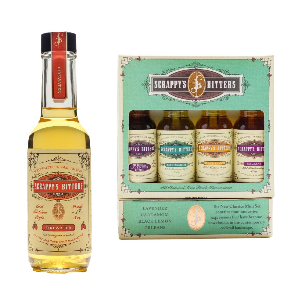 Amazon.com : Scrappy's Bitters Firewater Habanero Tincture (5 oz) & The ...