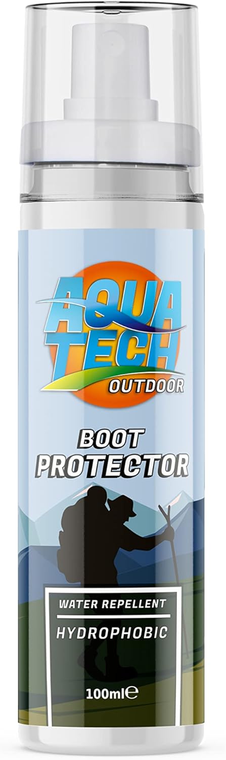 Aqua Tech Shoe Boot Protector Waterproofing Spray | Liquid and Stain ...