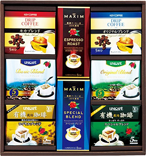 Amazon.com: Maxim & Key Coffee & Uni Cafe drip Gift