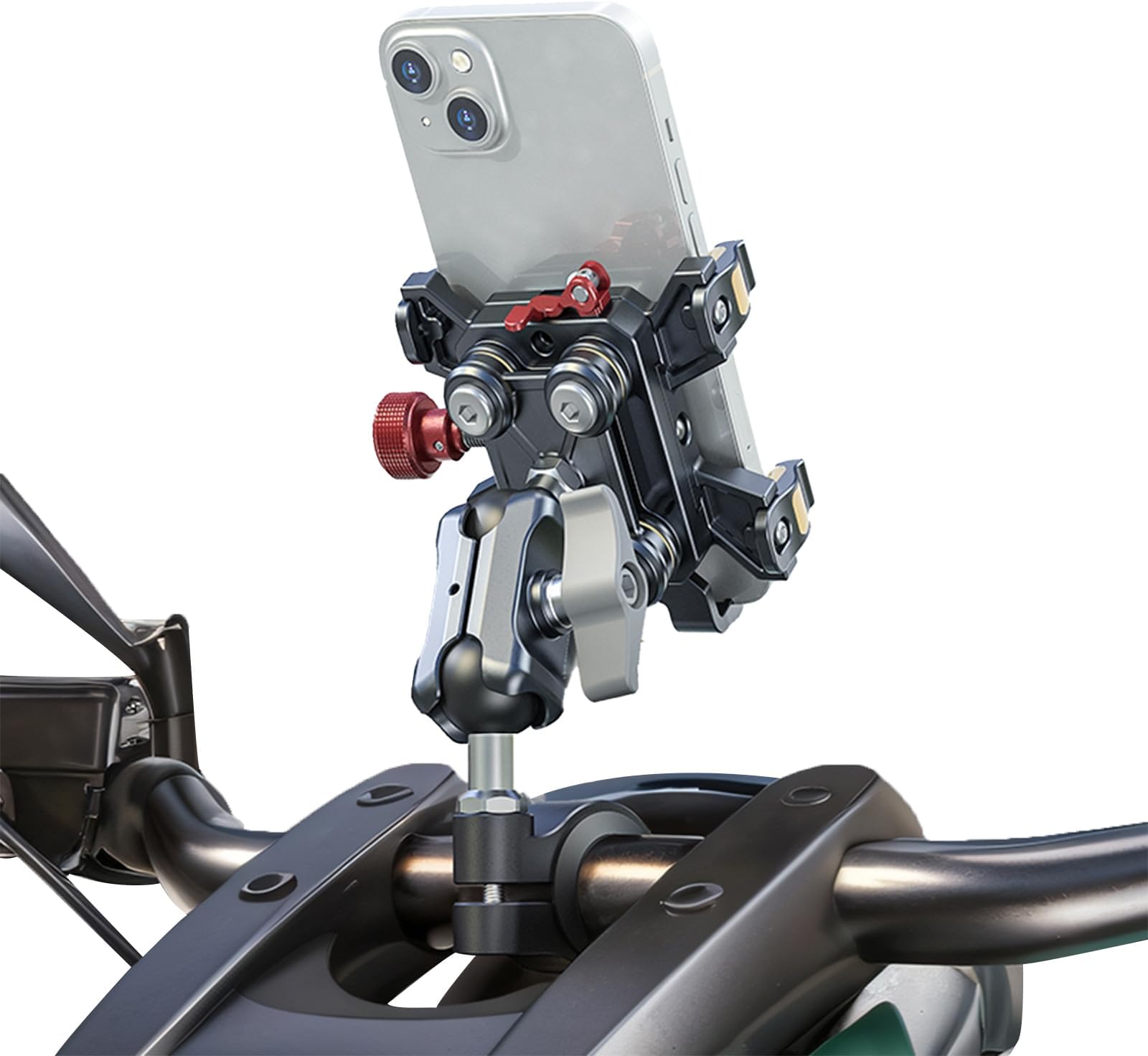 Amazon.com: Bovemanx Bike Phone Holder Mount [Military Anti Vibration ...