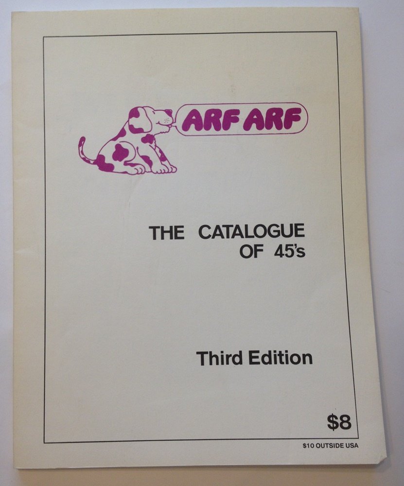ARF ARF The Catalogue of 45's: ARF ARF: Amazon.com: Books