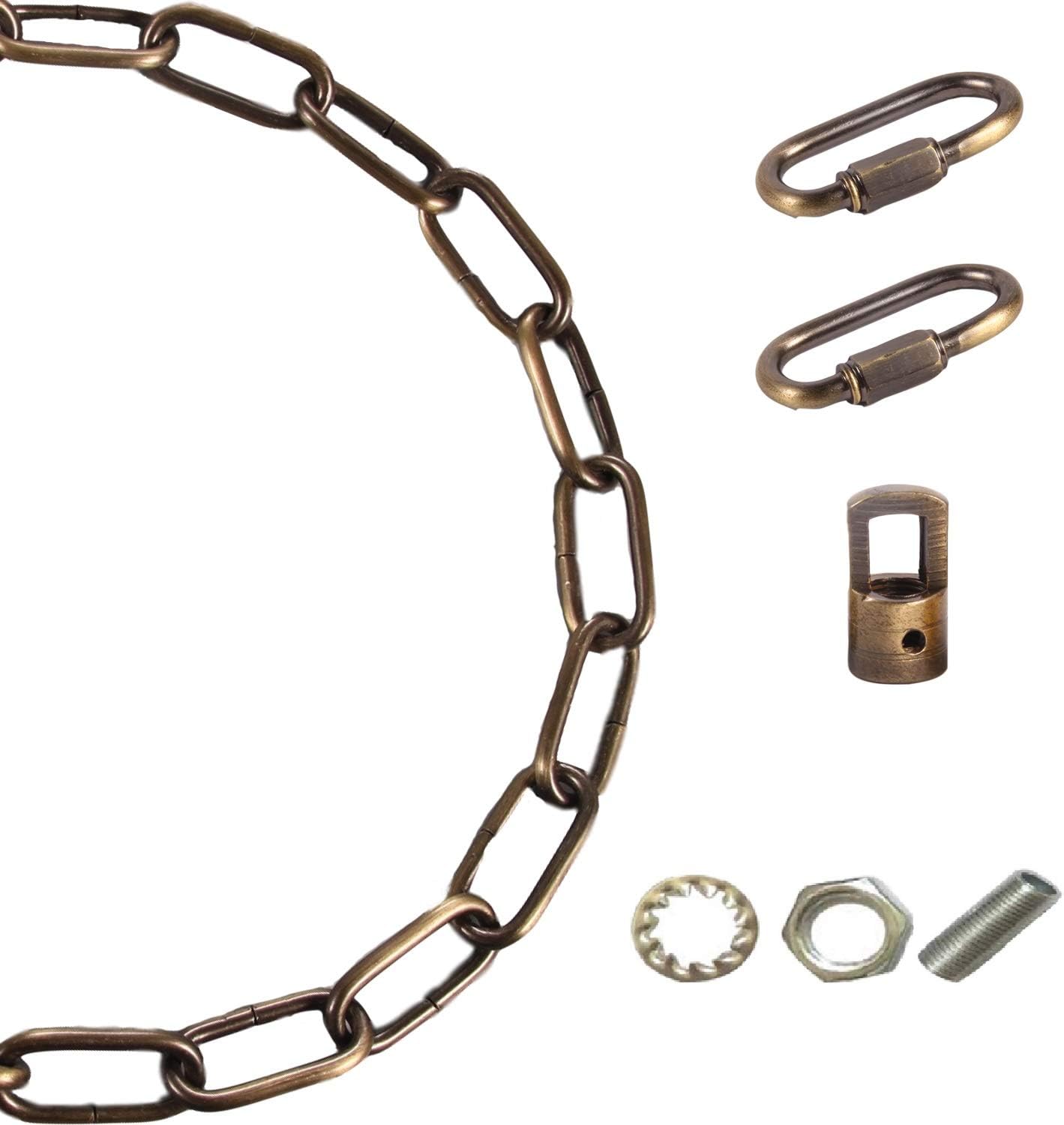 Amazon.com: Arncmiv Pendant Light Fixture Chain,Heavy Duty Chain for ...