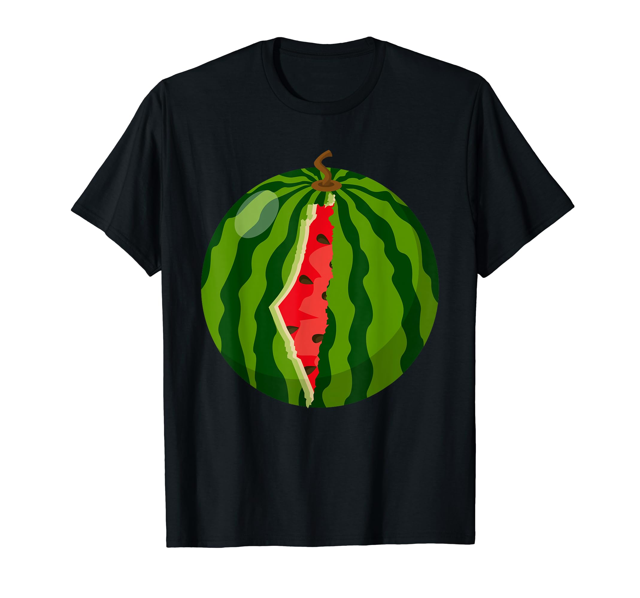 Buy Palestine Watermelon Arabic Calligraphy T-Shirt Online at ...