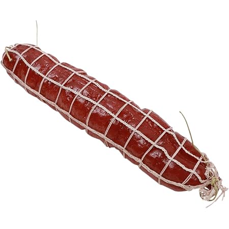 Amazon.com: Large Dark Hanging Fake Salami in Net: Home & Kitchen