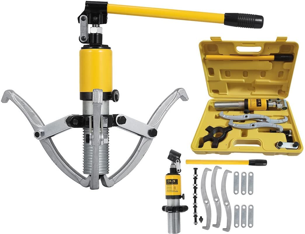 Buy Keaa 5 Ton Hydraulic bearing puller Gear puller 2 or 3 Jaw Gear ...