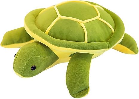 Green Turtle Plush Toys Soft Stuffed Sea Turtle Throw Pillow Cute ...