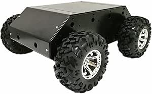 Amazon.com: 33 Motor 4WD Smart car Chassis Radar Navigation DIY Mobile ...