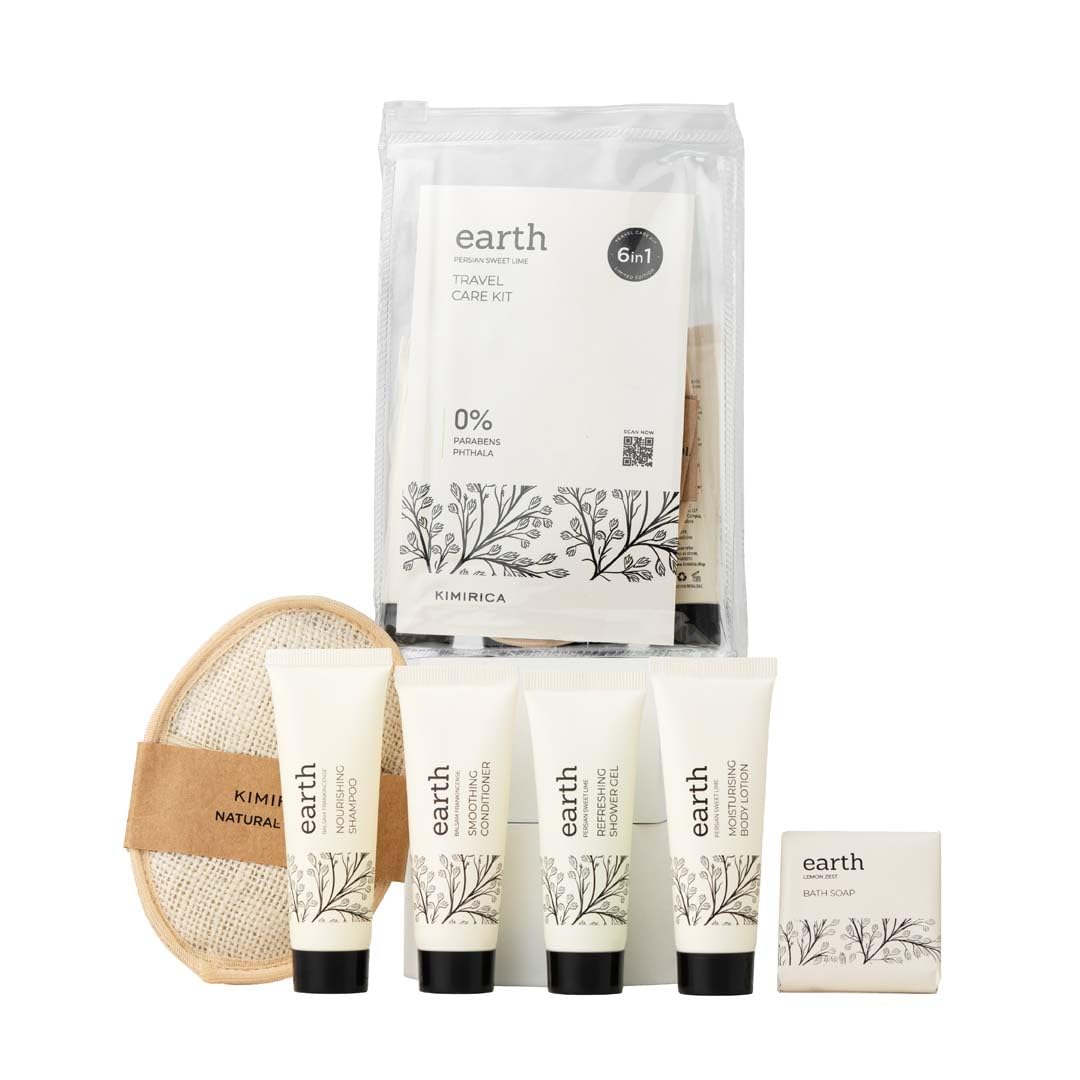 Buy Kimirica Travel Kit Bath Set Earth Luxury Bath and Body Care Travel ...