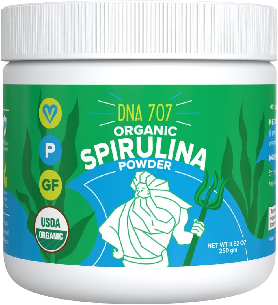 Amazon.com: Organic Blue Spirulina Powder - 100% Pure Blue-Green Algae ...