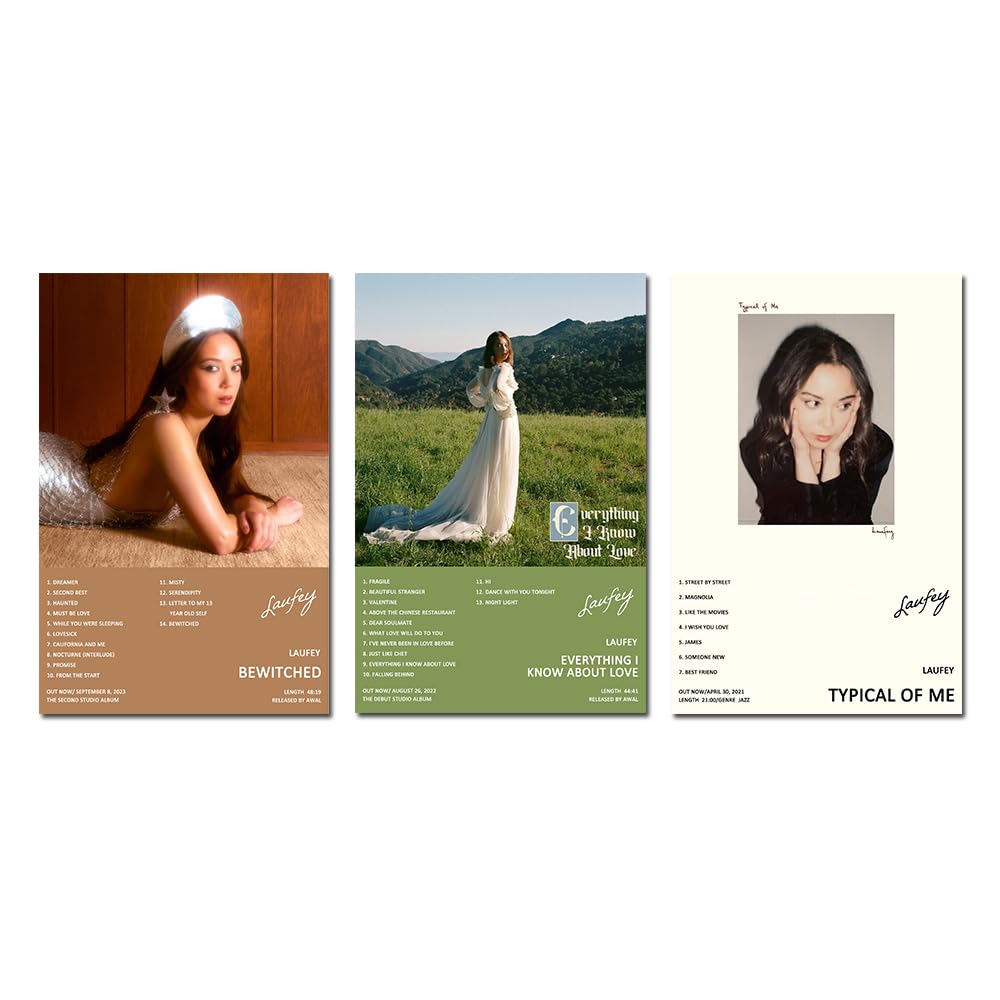 Amazon.com: yimustbe Laufey Bewitched Album Cover Limited Edition ...