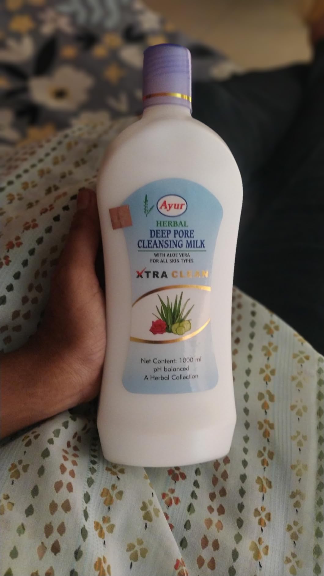 Buy Ayur Deep Pore Cleansing Milk 1000ml with Ayur Product in Combo ...