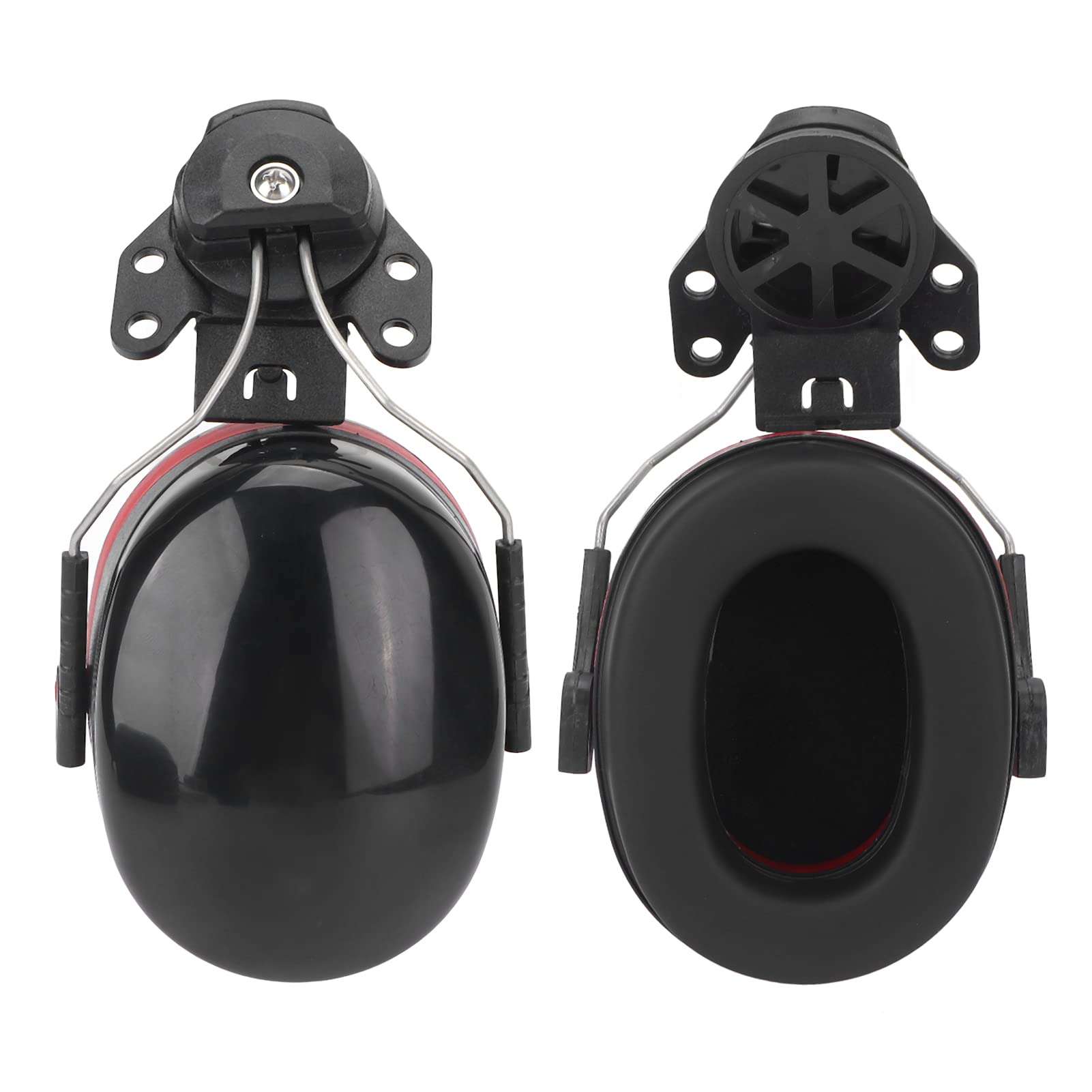 WAZG Hard Hat Fixing Ear Muffs, Hearing Protection Fixed Fixing ...