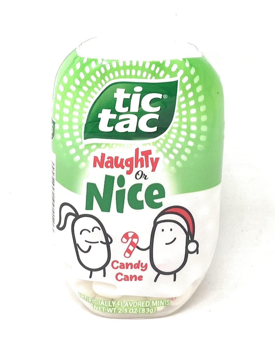 Buy Tic Tac Holiday Seasonal Peppermint Flavored Mints - Stocking ...