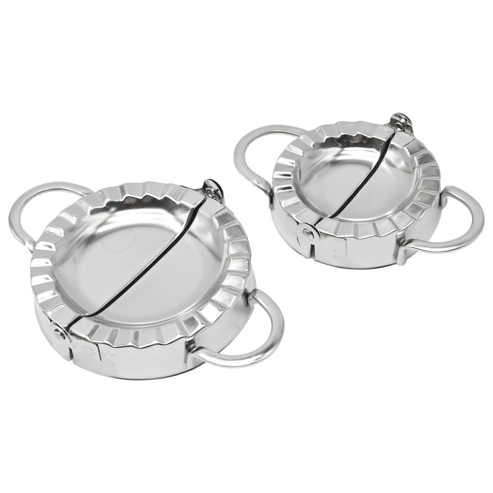 Amazon.com: Hoypeyfiy 2Pcs Dumpling Ravioli Maker Press, Stainless ...