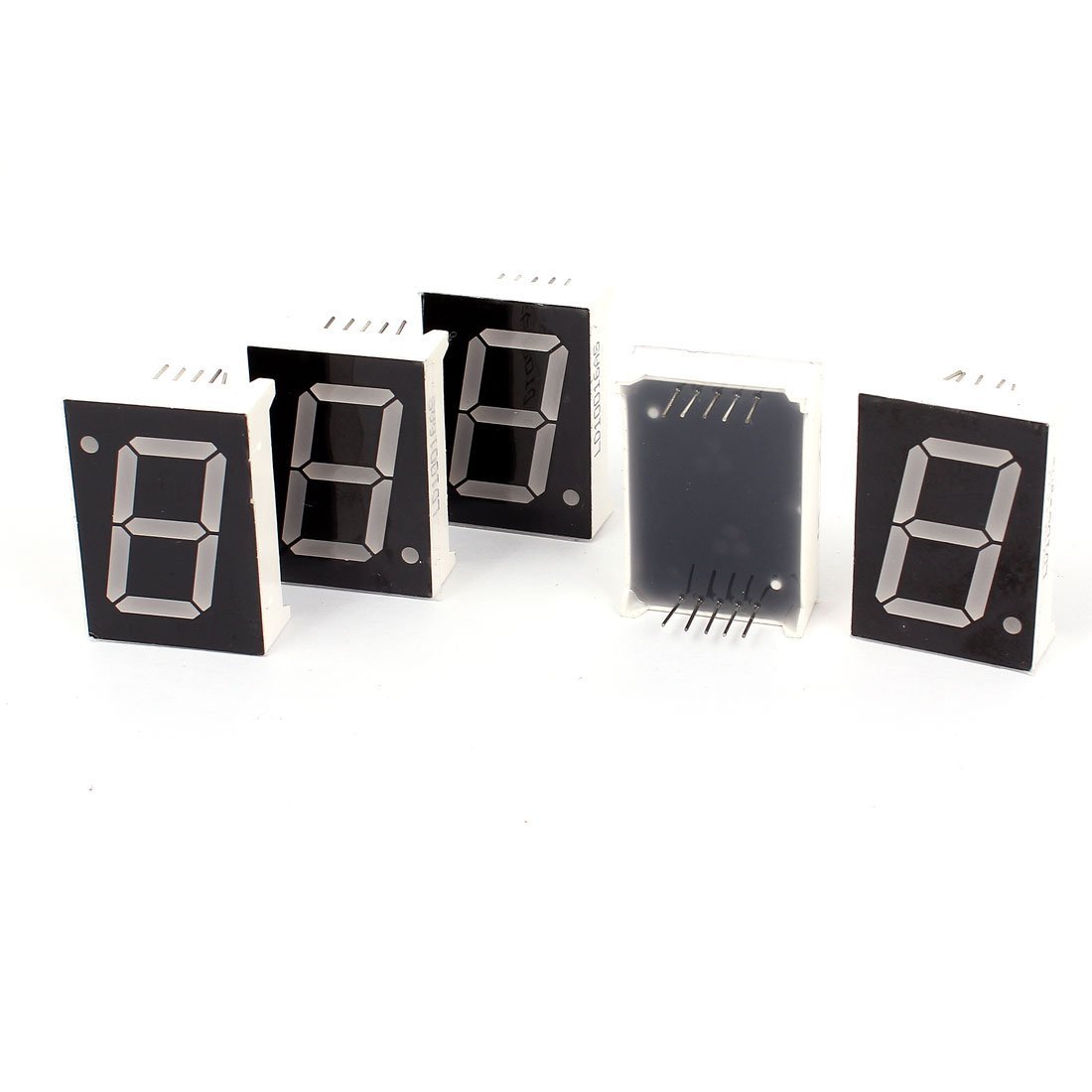 PRAV® Common Cathode 10 Pin 1 Bit 1 Inch Red LED Display Digital Tube 5 ...