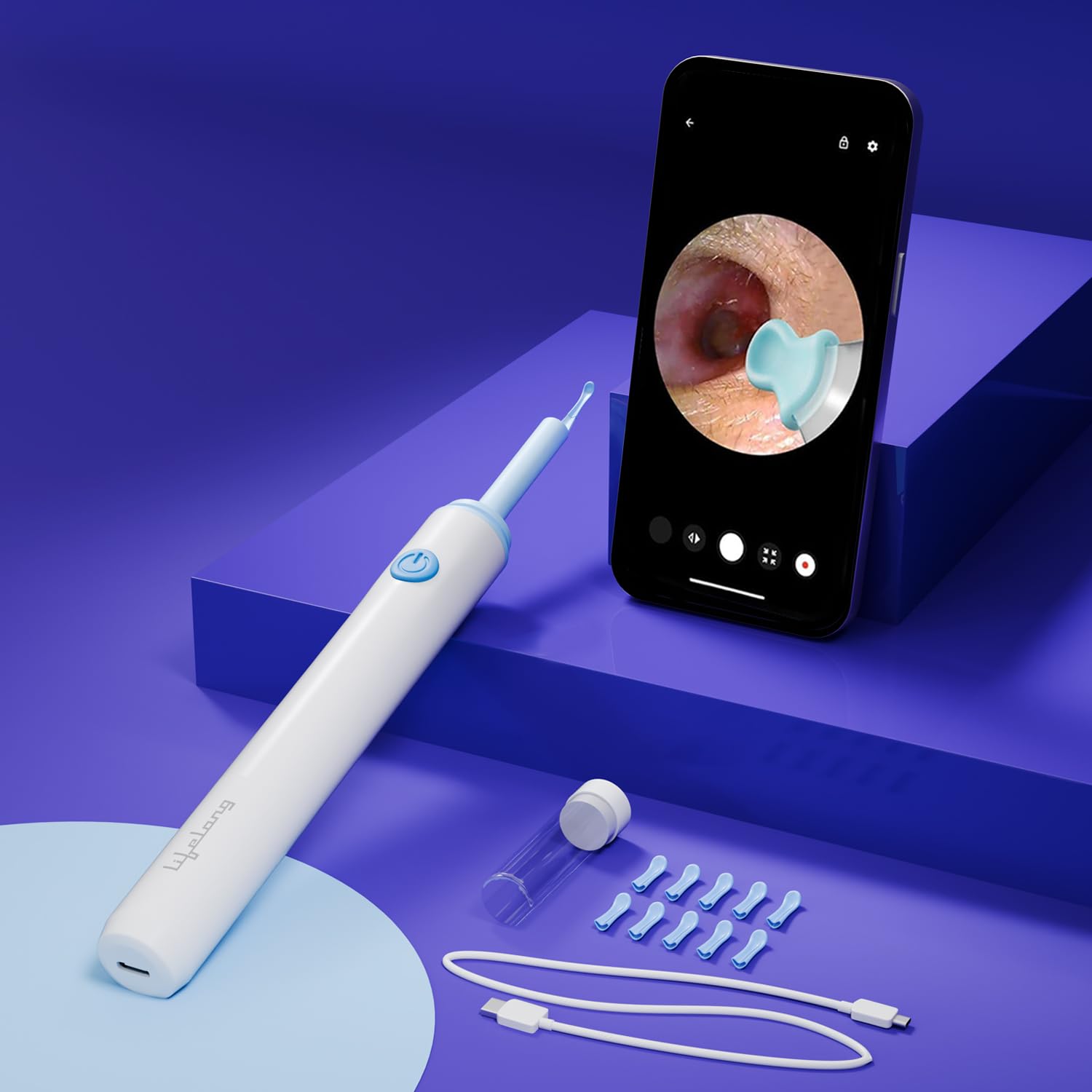 Lifelong Ear Cleaning Tool with Camera - Rechargeable Ear Cleaner – Ear ...