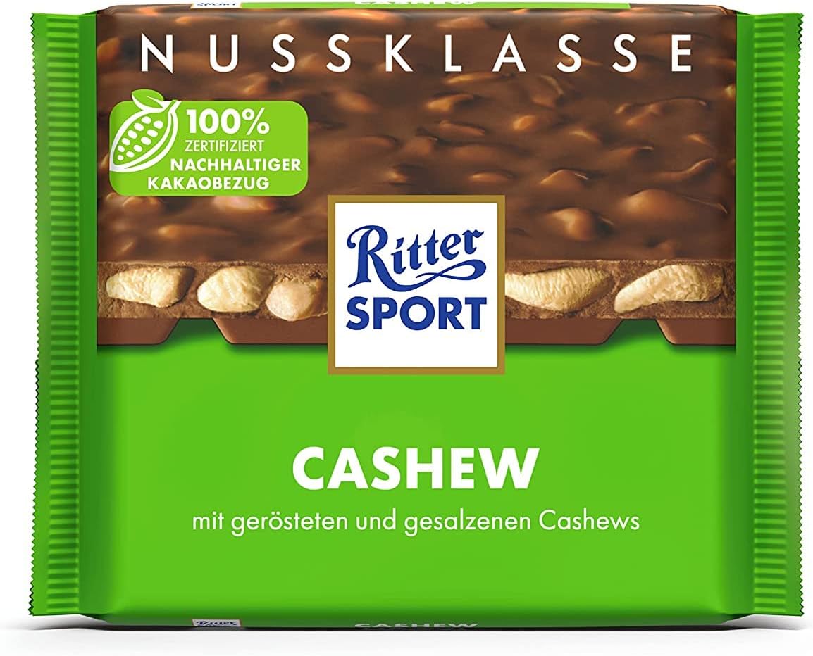 Amazon.com: Ritter Sport Chocolate | Ritter Sport Variety Rum Grape Nut ...