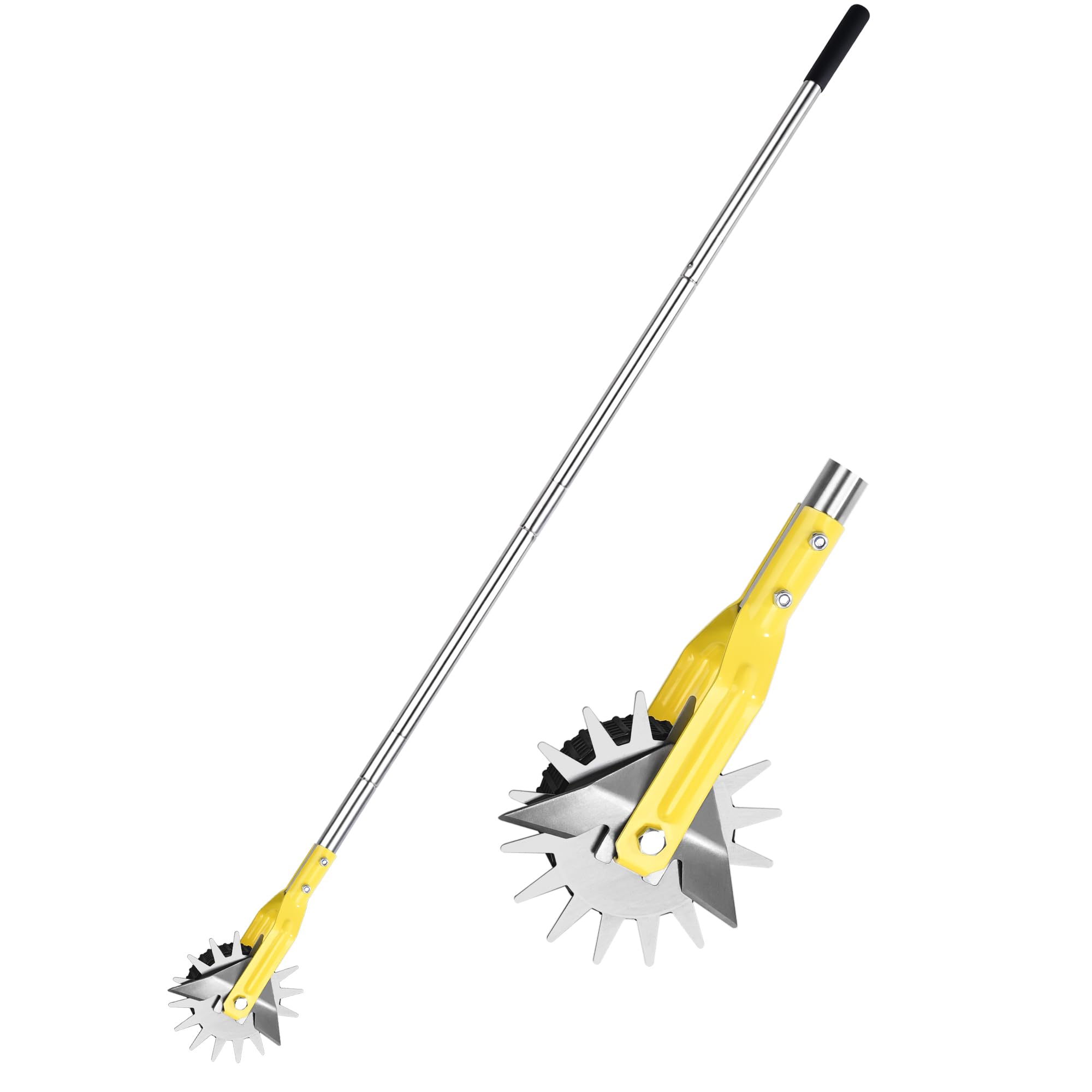 Amazon.com : YEELOR Wheel Rotary Edger, Adjustable Length Lawn Edger ...