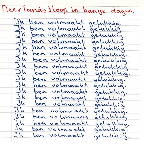 Ik Ben Volmaakt Gelukkig von Neerlands Hoop In Bange Dagen bei Amazon ...