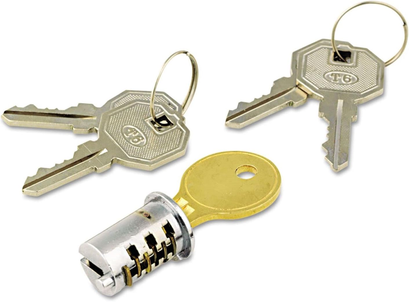 Amazon.com: Alera ALEKC501111 Lock Core Set for Metal File Pedestals ...