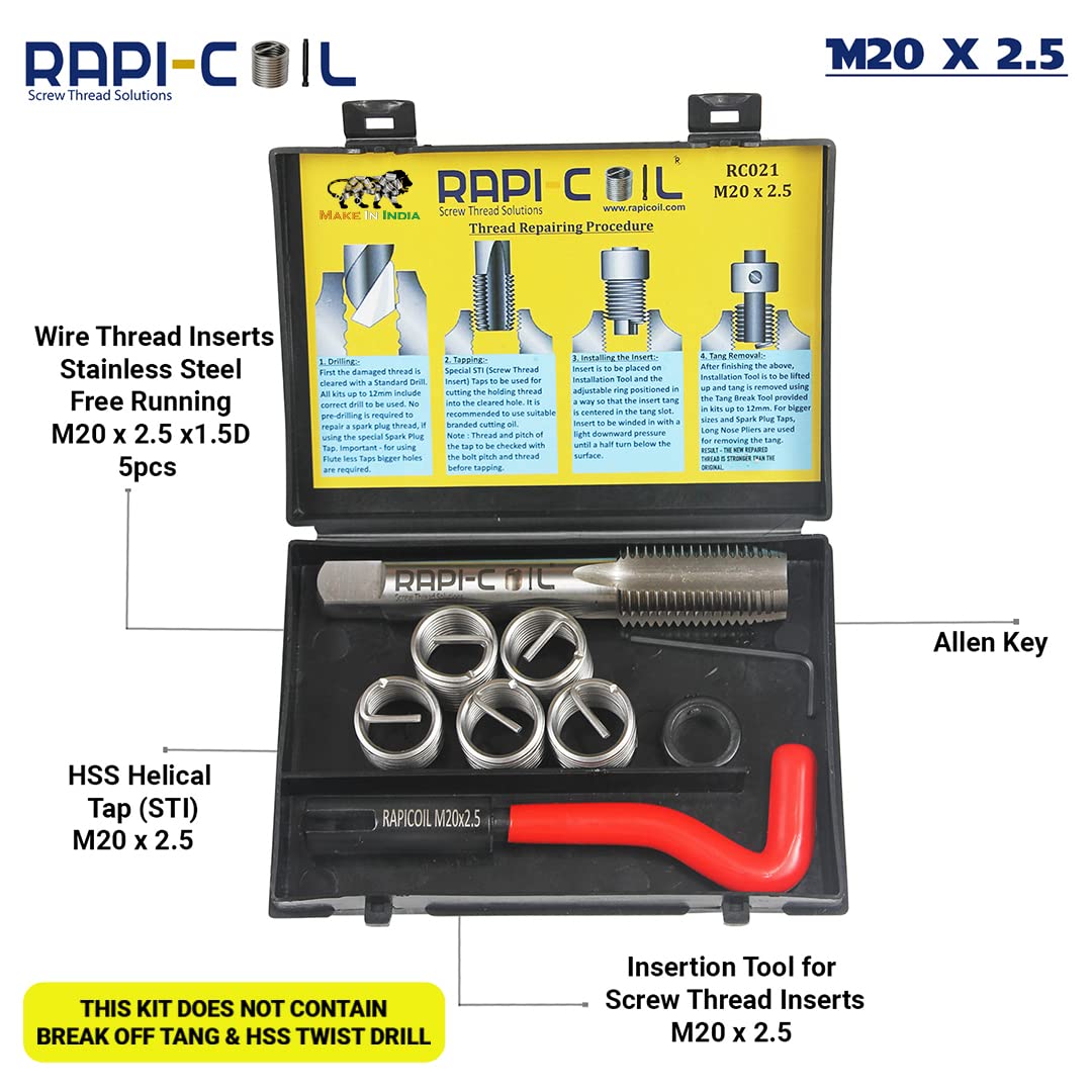 OEMTOOLS M14- Fix-A-Thread Repair System, 60% OFF
