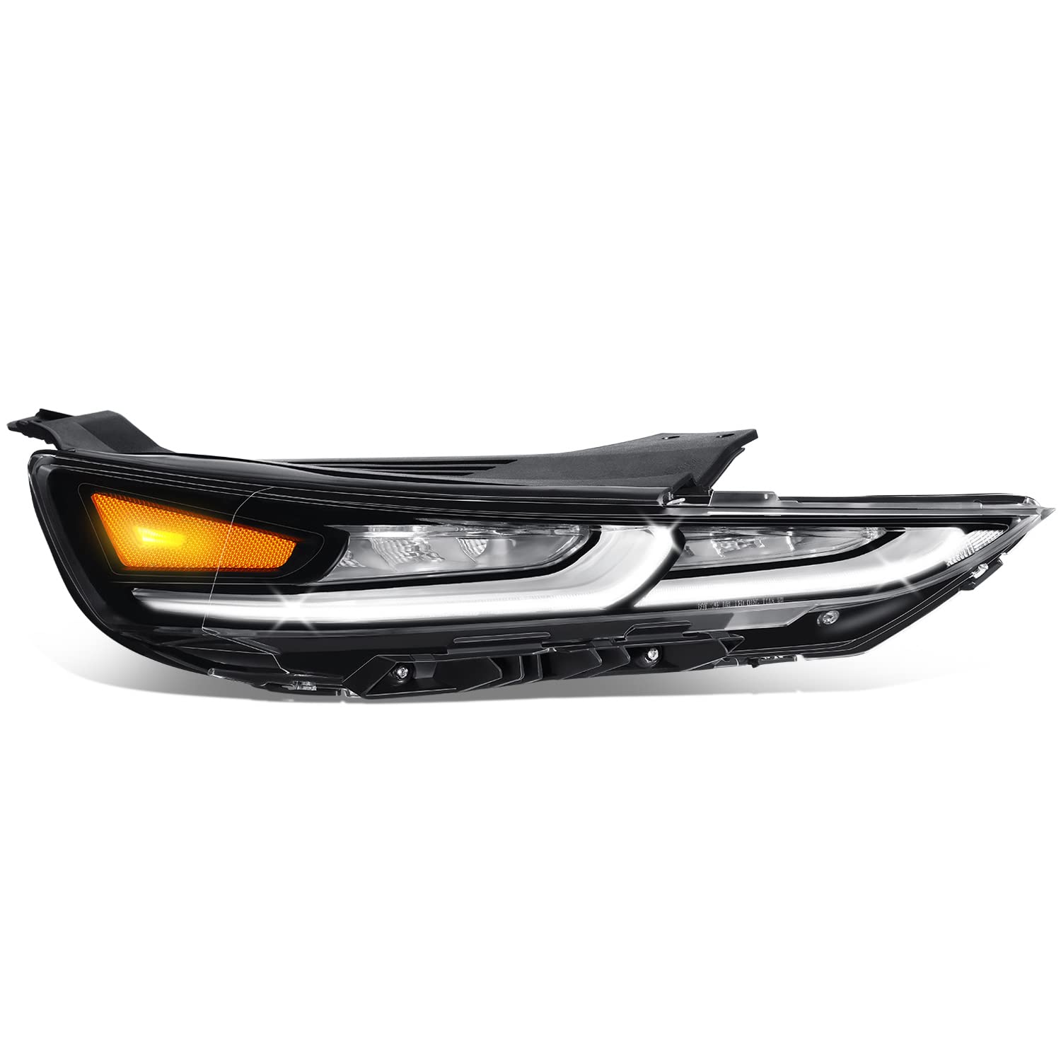 Amazon.com: Auto Dynasty LED DRL Front Driving Light Lamp Compatible ...