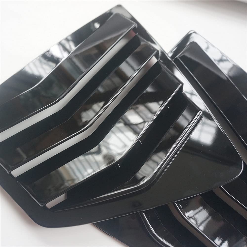 CYAuto New 2pcs Racing Side Rear Quarter Window Louvers For Subaru ...