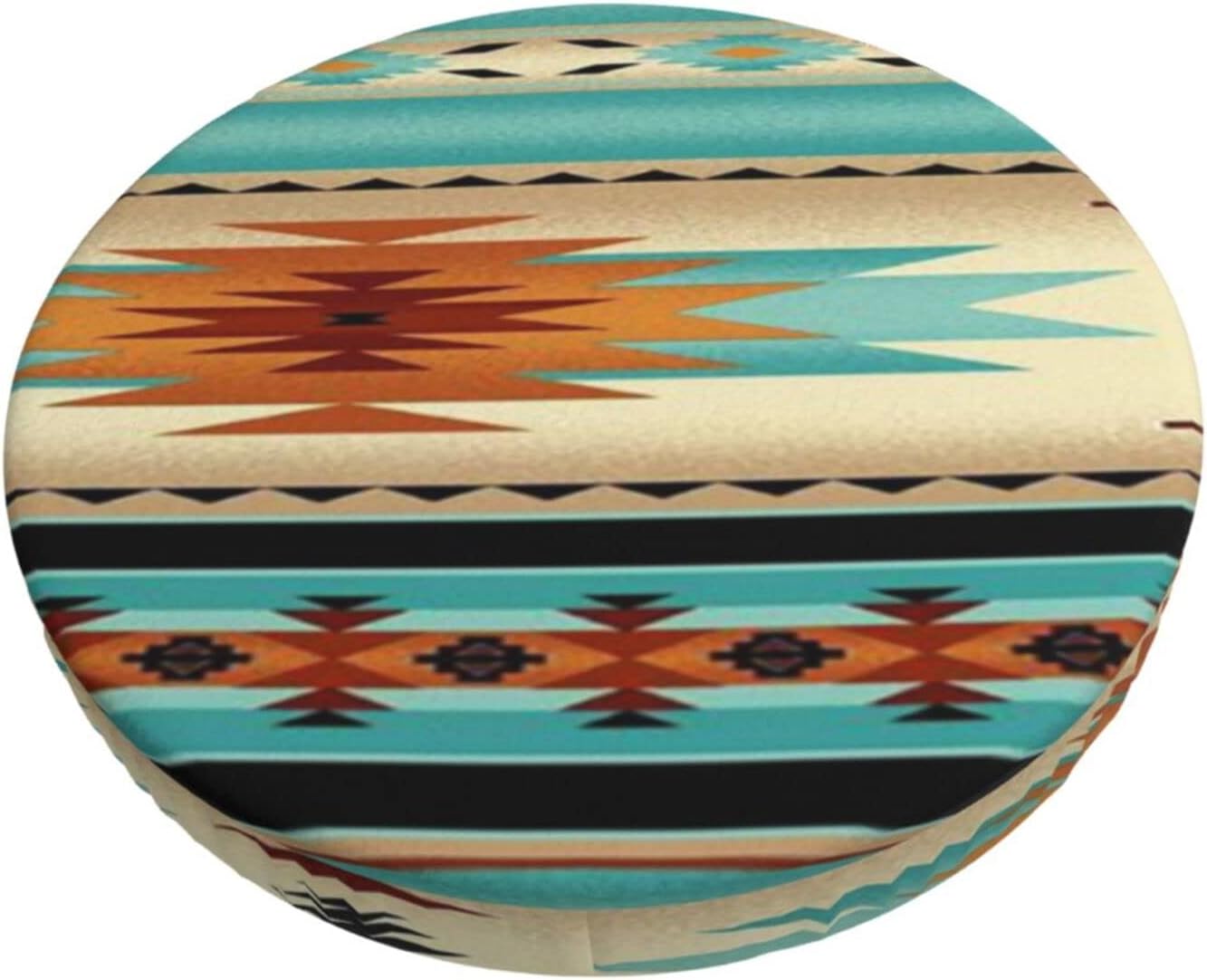 Amazon.com: HALINNY Native Southwest American Aztec Navajo Print Round ...
