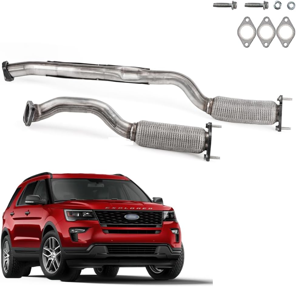 Amazon.com: Dual Engine Flex Pipe Replacement Parts For Ford Police ...