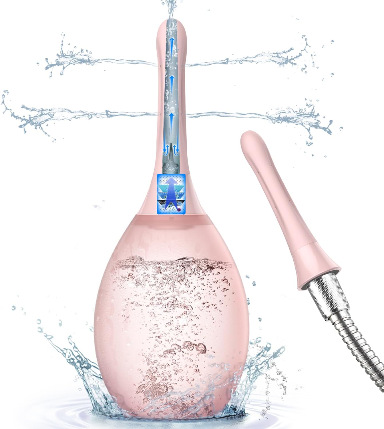 Amazon.com: Enema Douche Anti Back-Flow, Amal Douche Connected to ...