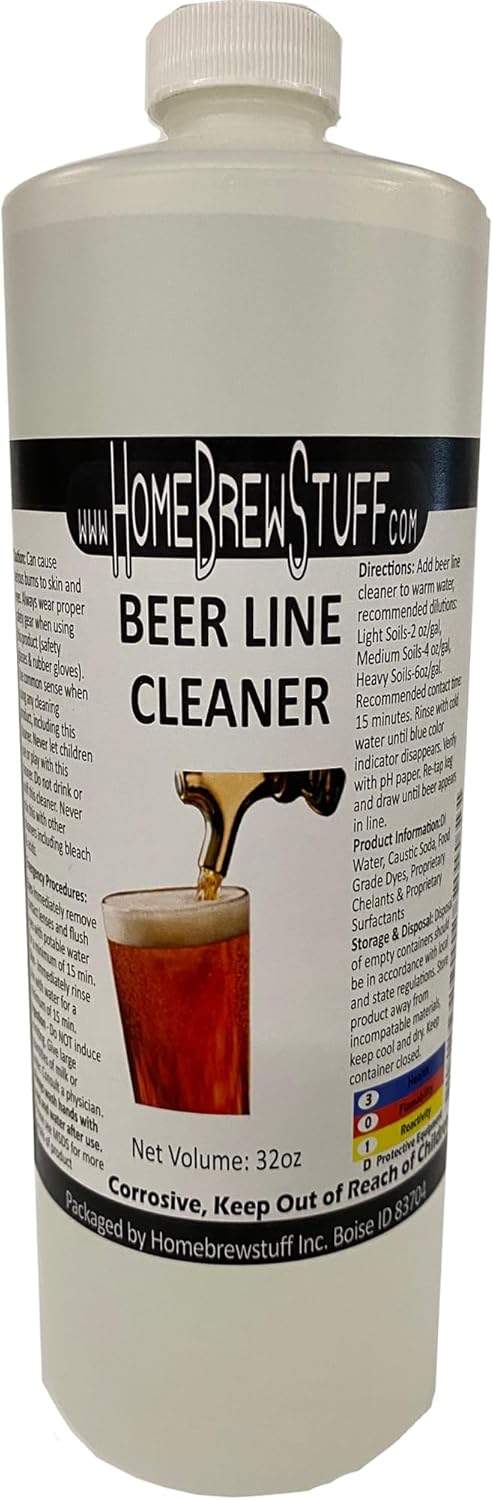 Amazon.com: TAPCRAFT - Concentrated Draft Keg Beer Line Cleaner ...