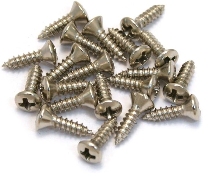 Amazon.com: Allparts GS-0050-001 Pack of 20 Nickel Gibson Size ...
