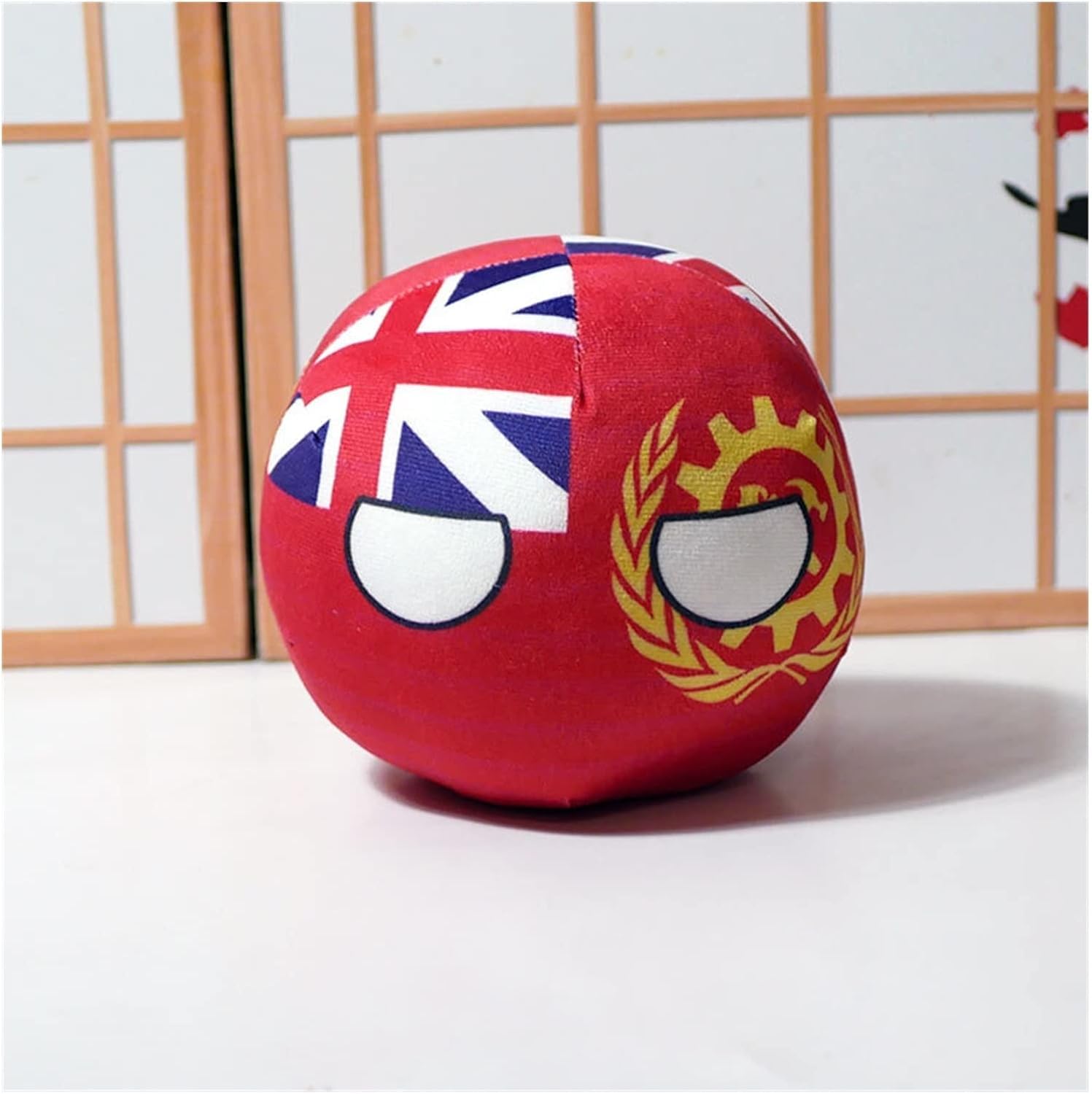 Amazon.com: GANGKJDS Polandball Countryballs Plush Doll Ukraine Spain ...