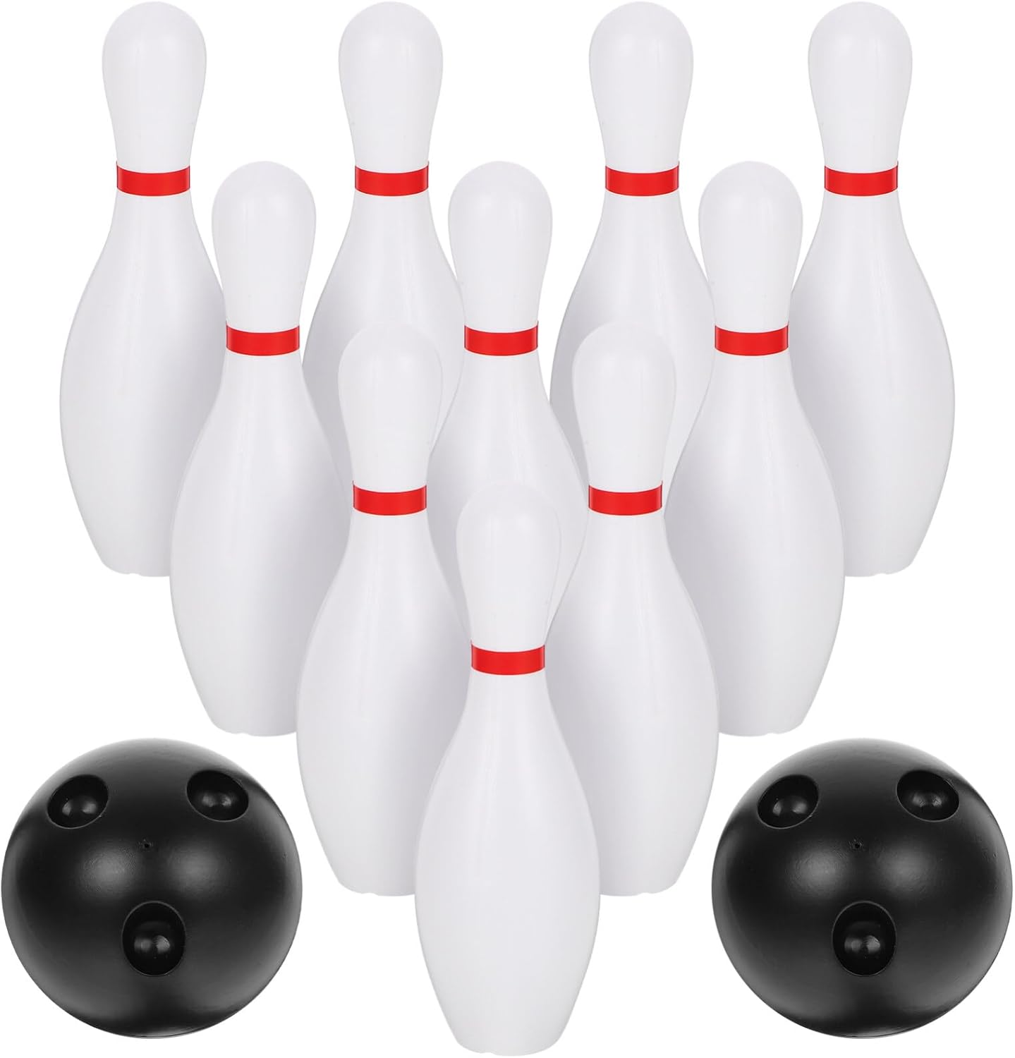 NUOBESTY Kids Bowling Balls Set Includes 10 Pins and 2 Balls, Mini ...