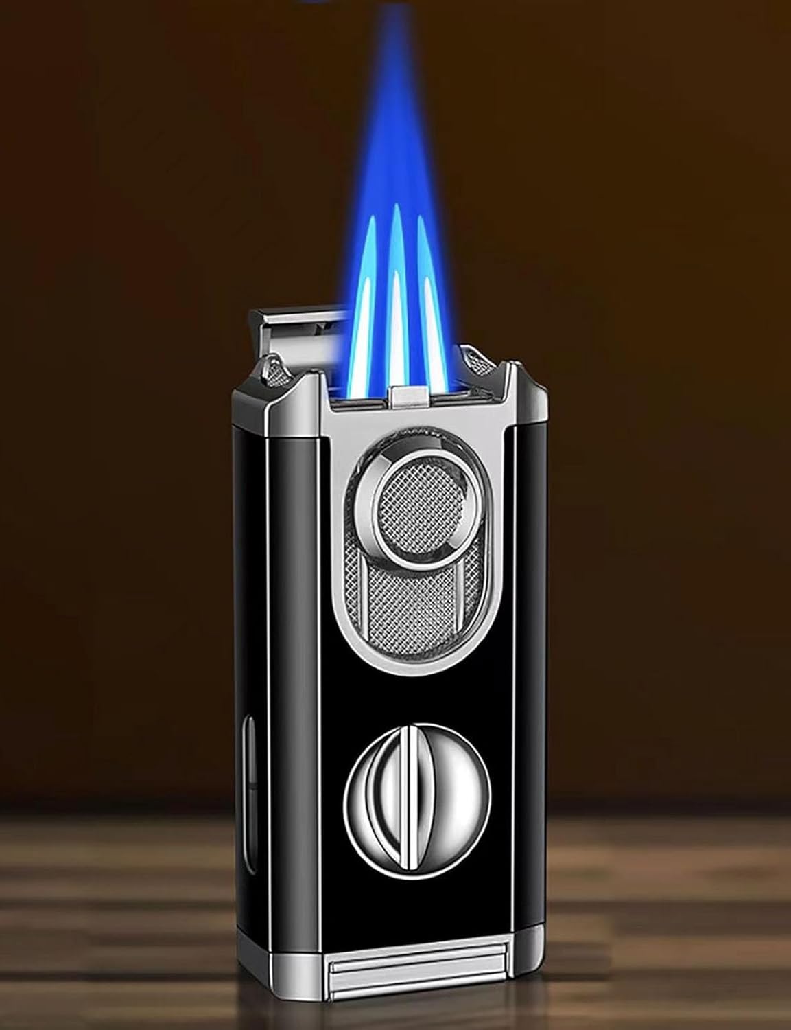 Amazon.com: Torch Lighter, Adjustable Jet Flame Lighter, Refillable ...
