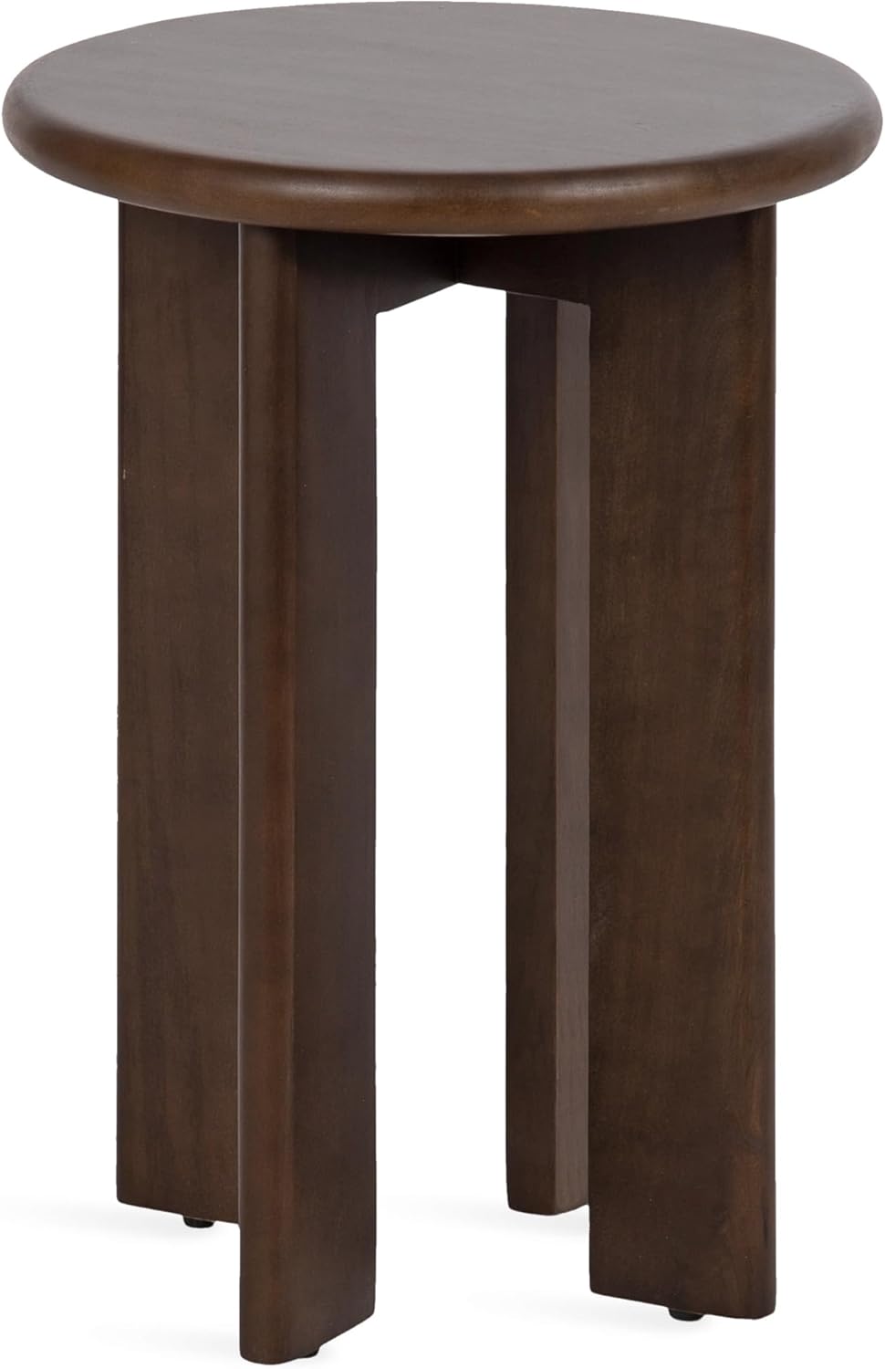 Amazon.com: Kate and Laurel Seebeck Modern Wooden Round Side Table, 14 ...