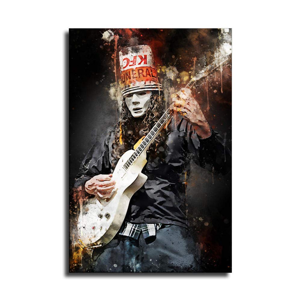 Buy HD Print Buckethead Guitarist Legendary Guitarist for Room ...