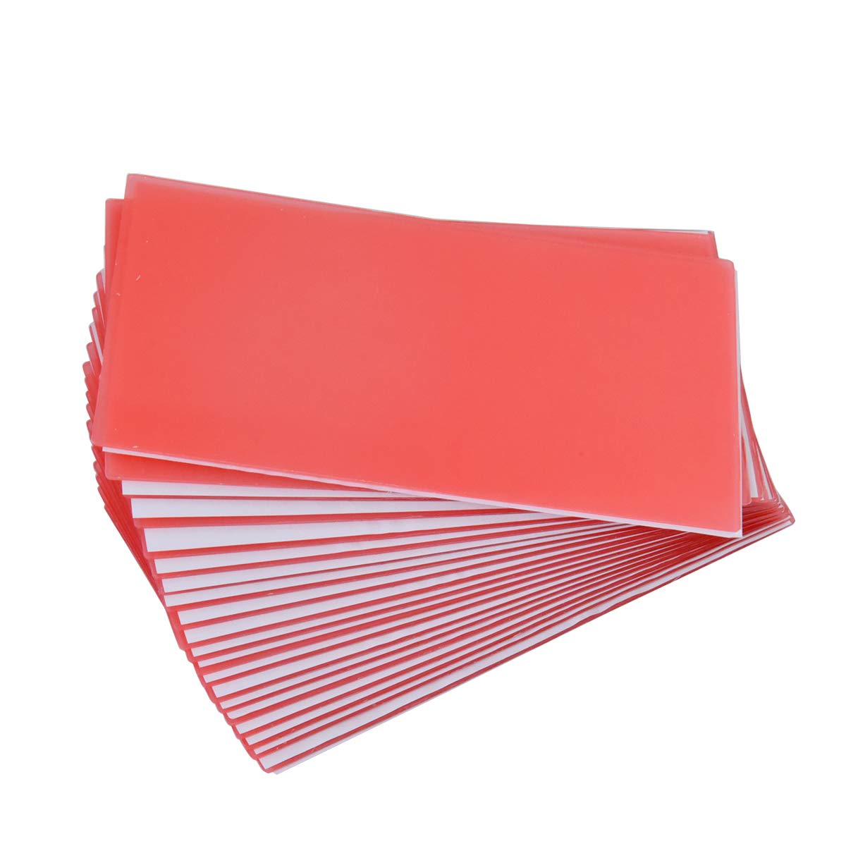 Dental 20PCS Lab Base Plate Wax Orthodontic Base Plate Red Utility Wax