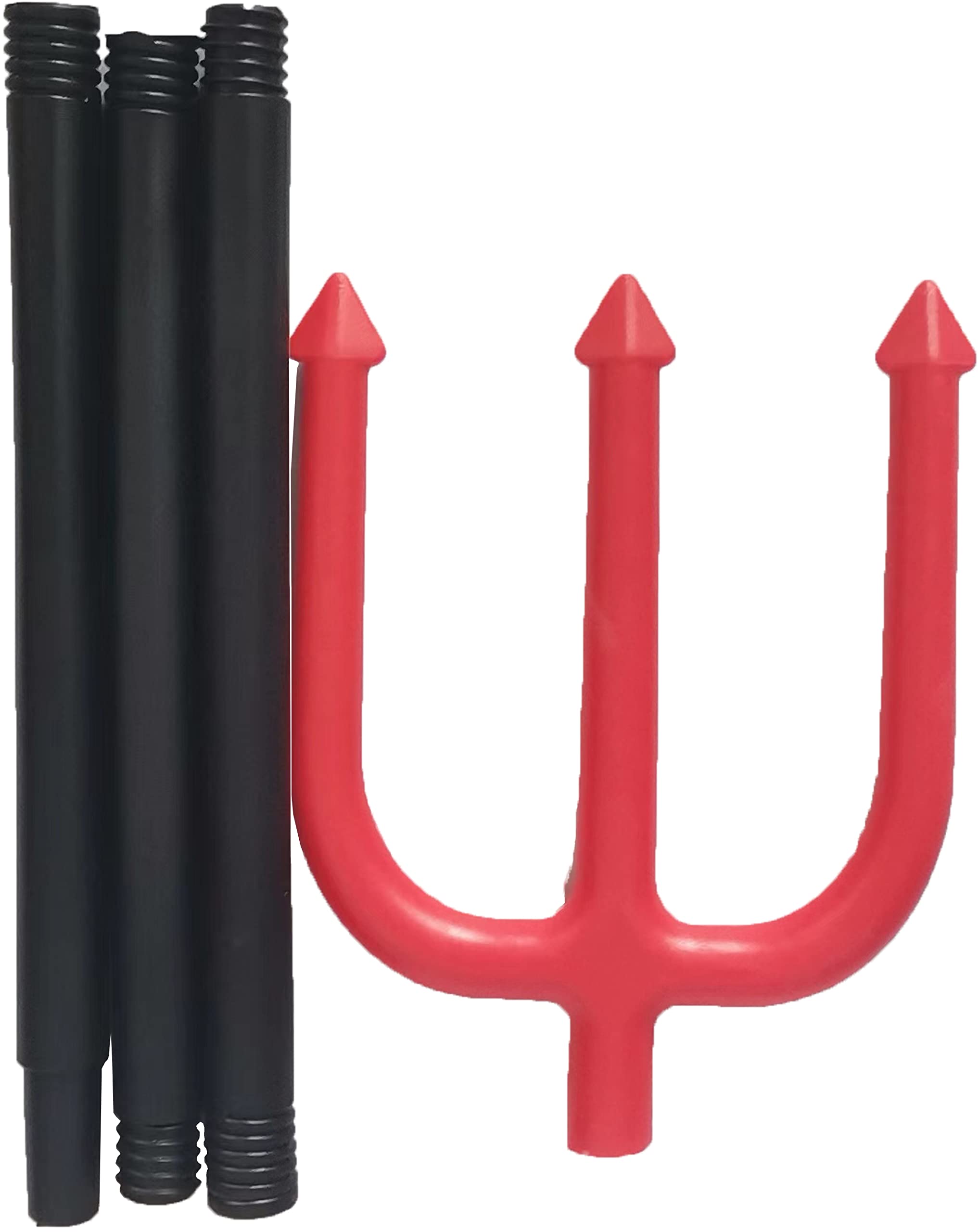 Amazon.com: 4-Piece Devil Pitchfork Costume Accessory Red : Clothing ...