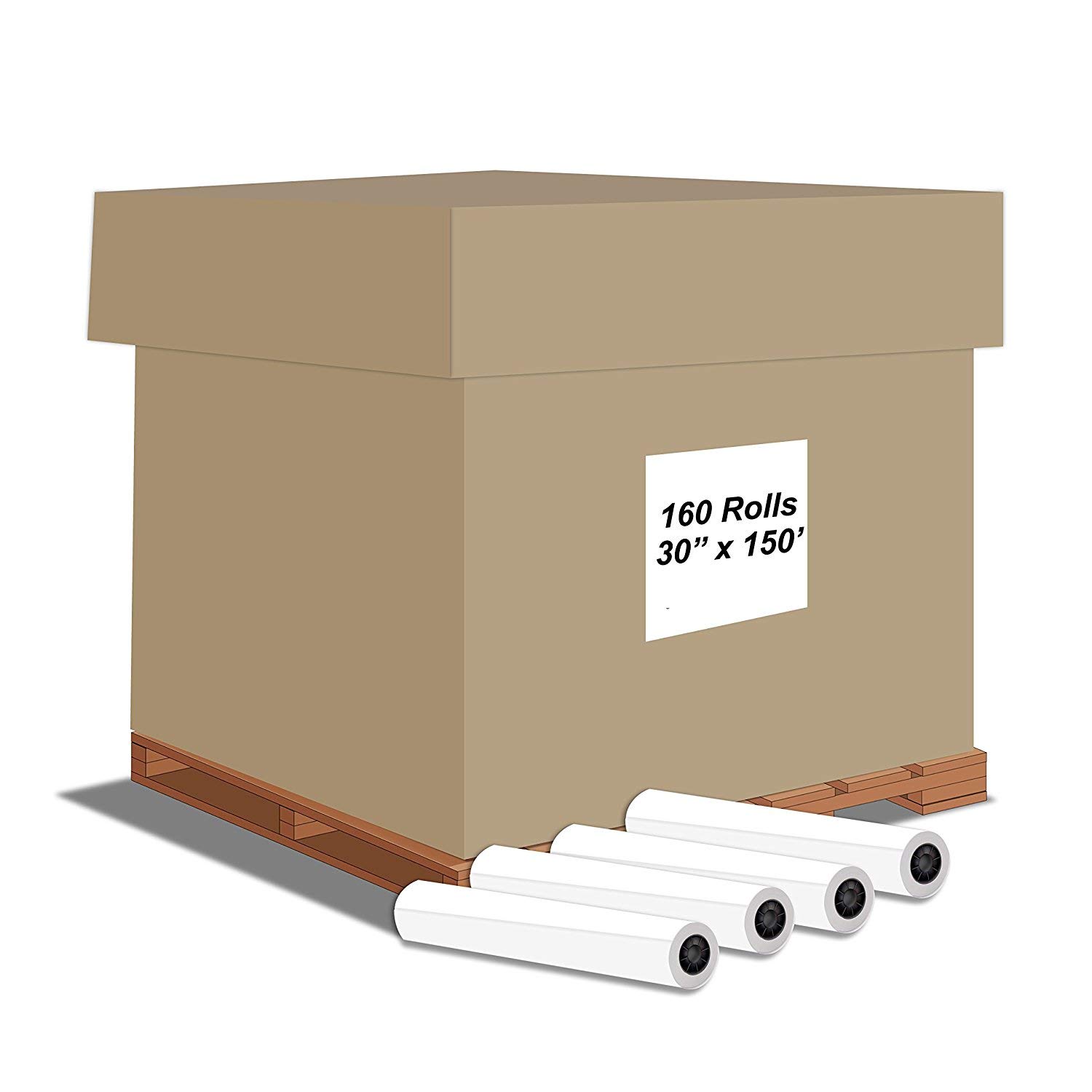 Snapklik.com : Alliance Wide Format Paper Rolls CAD Bond 30 Widths