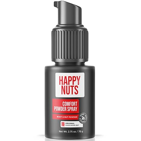 Amazon.com : HAPPY NUTS Comfort Powder Spray: Anti Chafing & Mens ...