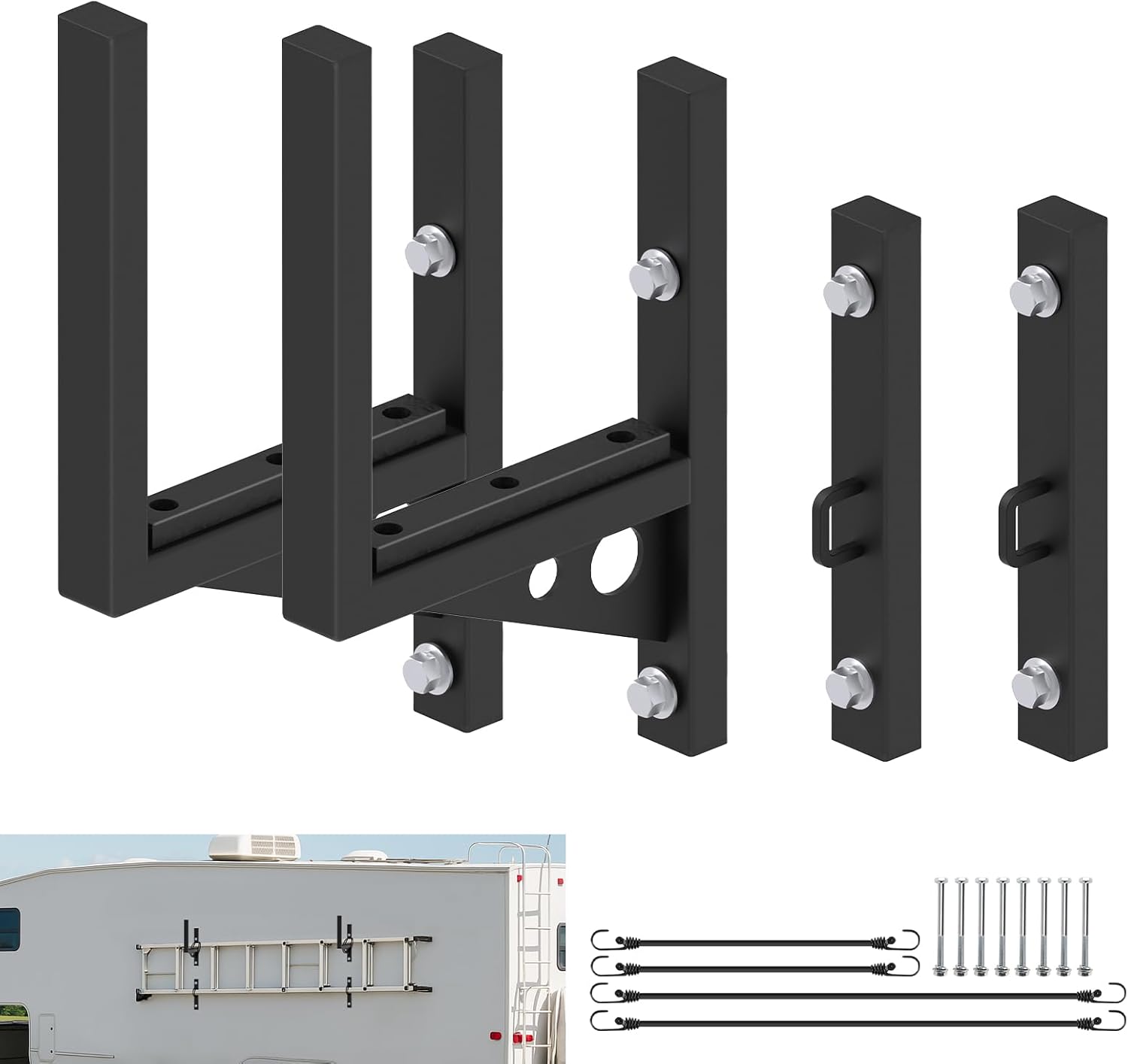 Amazon.com: Trailer Ladder Rack Side, Side Mount Ladder Rack for ...