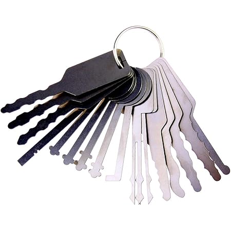 DBH Car Jiggler Lock Pick Set,Master Key for Auto,Car Lock Pick Keys ...