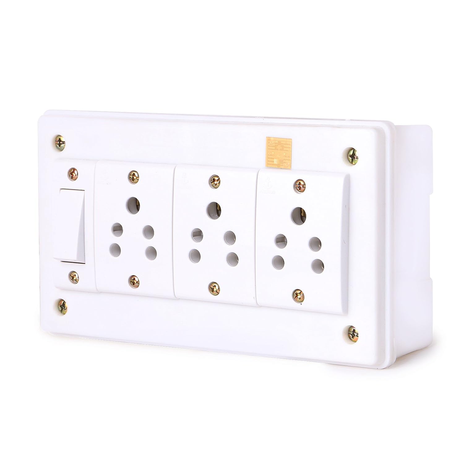 BAHUL Anchor assembled extension Fitted with 3 Anchor Sockets (5 Amp ...