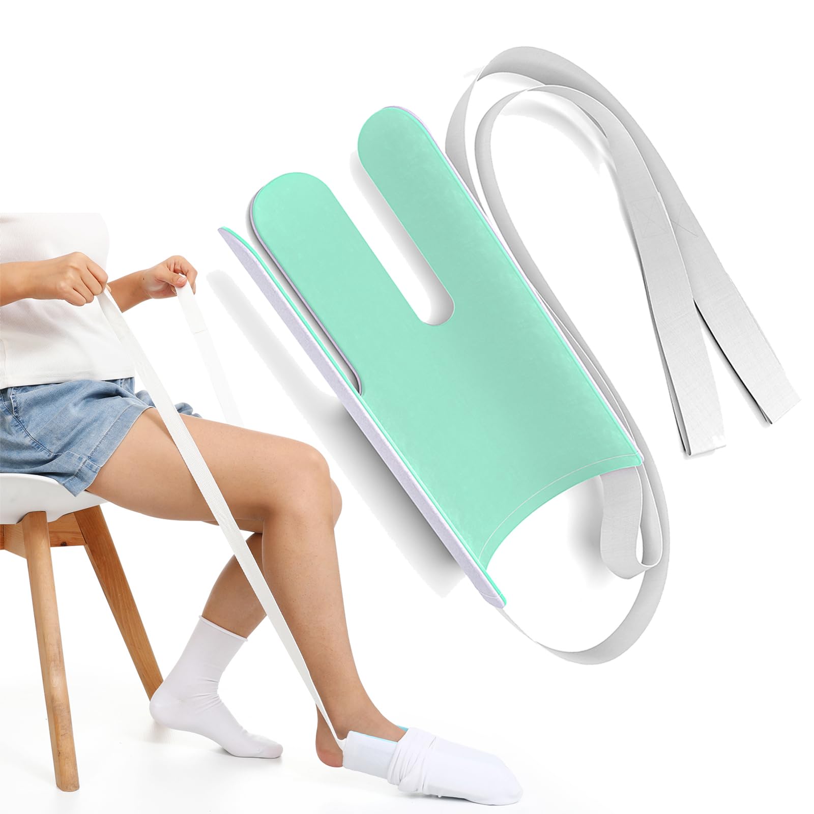 Sock Aid for Putting on Socks, Sock Aid, Sock Helper for Seniors ...